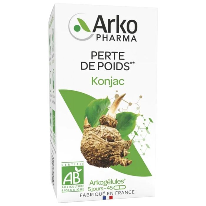 46805 Arkopharma Arkog Konjac Bio - 45 Gel. - Cdiscount Santé - Mieux vivre