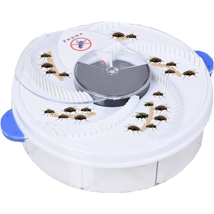 Piège À Mouches Électrique Usb Attrape Insectes Automatique Rotatif ...