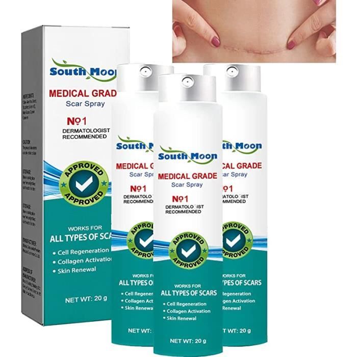3pc Scar Removal Spray,Scar Removal Advanced Scar Spray for Stretch ...