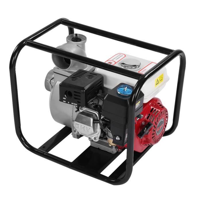 Pompe à Eau Moteur Essence 3" Pompe de transfert d'eau à essence 13,000 ...