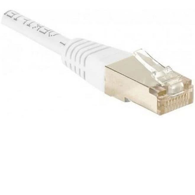 CABLING® Câble Ethernet RJ45 FTP Cat5 blindé 5M - Cdiscount Informatique