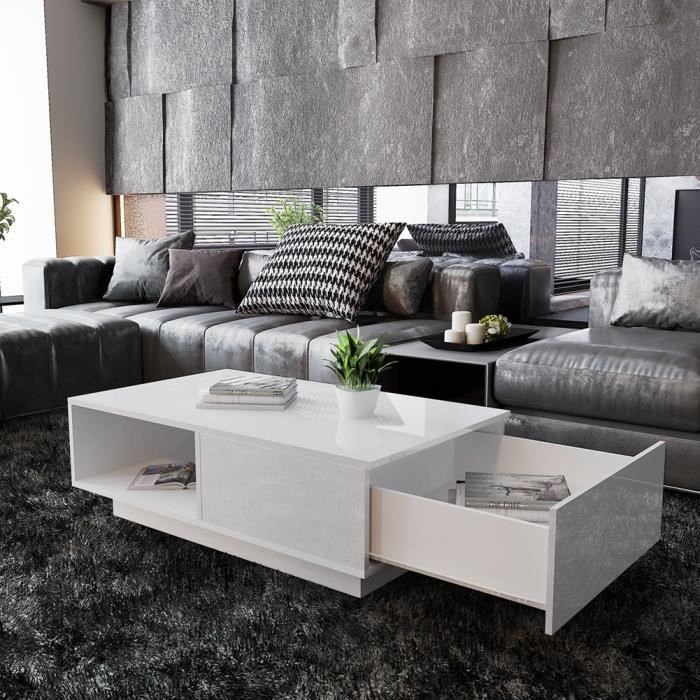 Table Basse Design Blanc