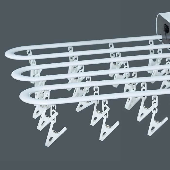 Cintre à pince et goutte à goutte tendoir à vêtements mural en ABS ...