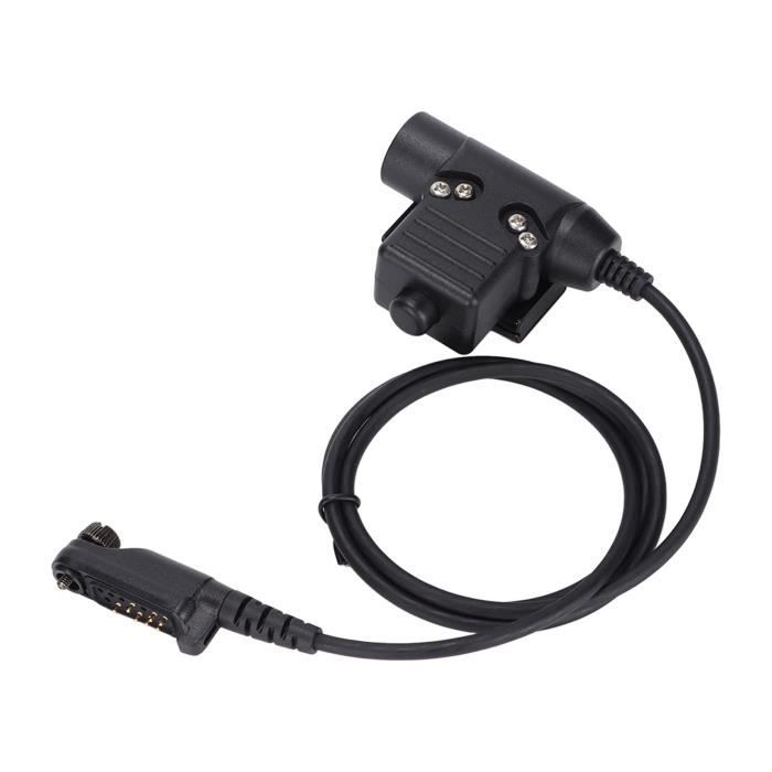 Duokon U94 PTT pour PD605 Adaptateur militaire U94 PTT pour Hytera ...