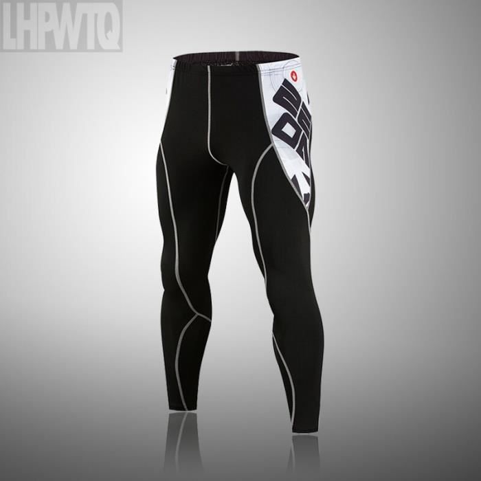 Ensemble de sous vêtements thermiques pour hommes leggings de Fitness tactiques MMA combinaison ...