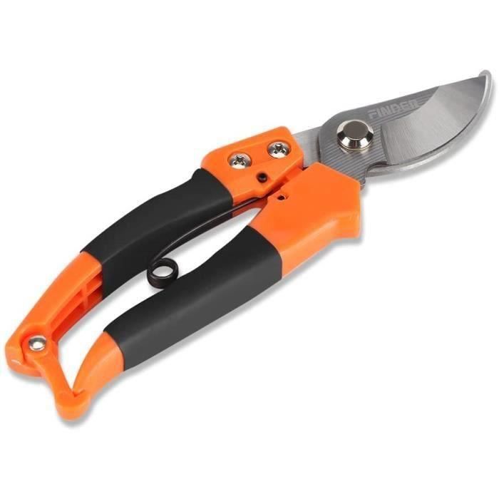 Sécateur Professionnel Ciseaux de Jardin Acier SK5 Ciseaux Bricolage ...