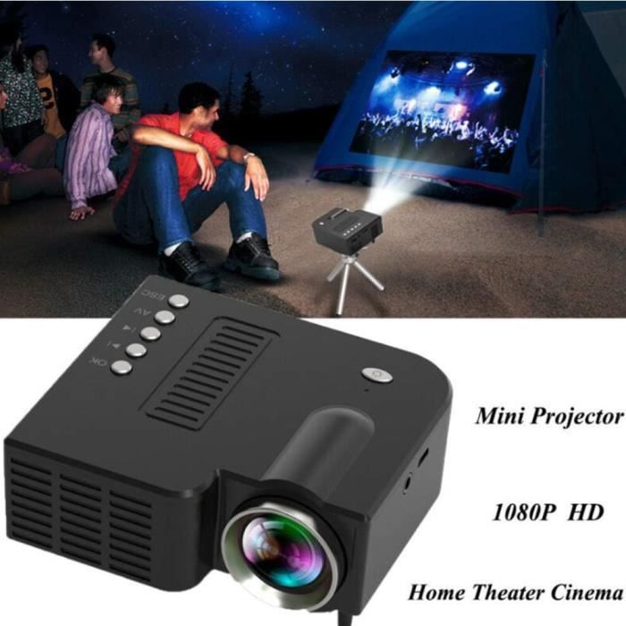 Projecteur Mini Projecteur Portable Caméra Vidéo À Résolution 1920 X ...