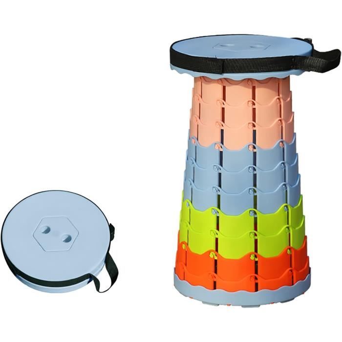 Tabouret Pliant, Tabouret Rétractable, Plastique, Portable, Tabouret ...