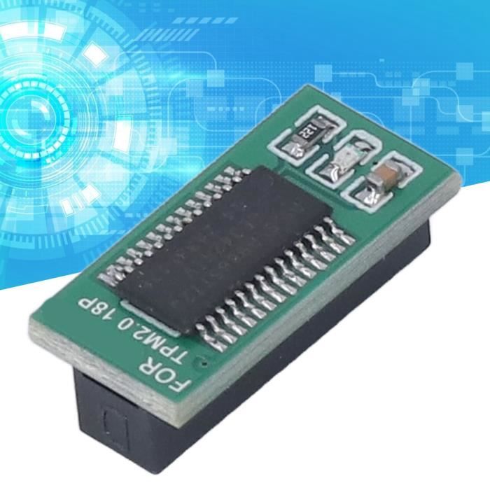 Module de sécurité TPM 2.0 - Processeur Discret 18 Broches - Cryptage ...