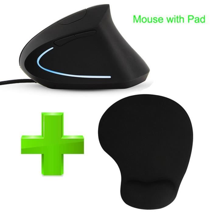 SOURIS,Mouse And Pad--Souris Gamer 3200 Dpi, Ergonomique À Filaire ...