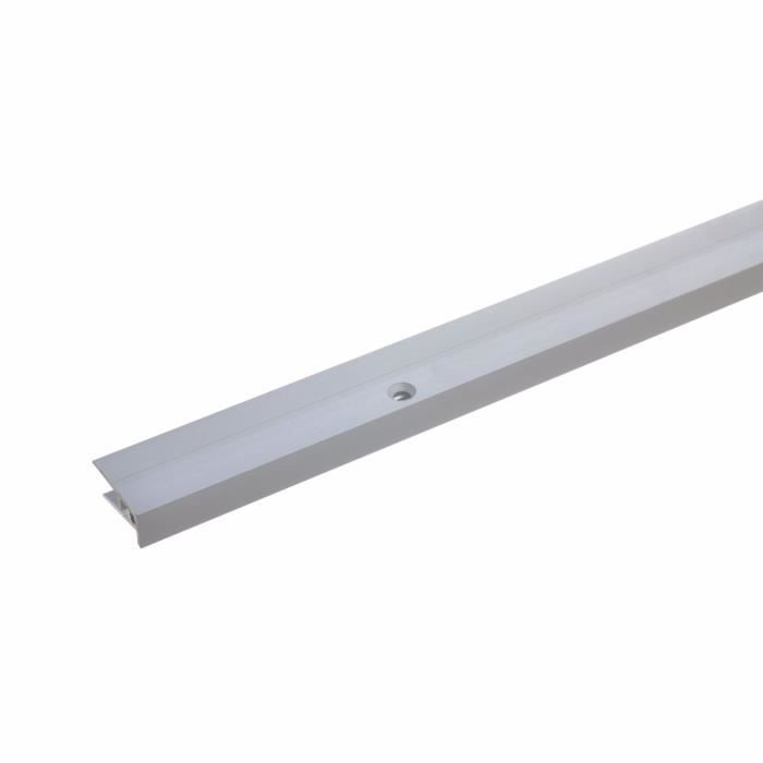 Profilé de finition - ACERTO - 21 x 5-9 mm - percé 100 cm inox ...
