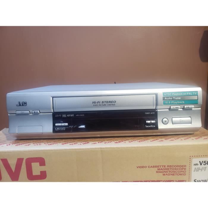 MAGNETOSCOPE JVC HR-V505 6 TETES HIFI STEREO LECTEUR ENREGISTREUR K7 ...