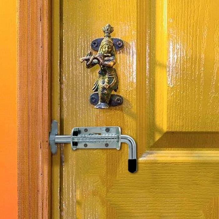 Verrou Porte De Garage,2 Pack Cadenas À Verrou Targette En Acier ...