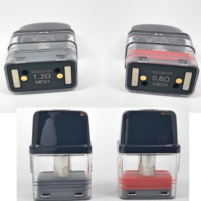 Original XROS Pod 2ml Cartridge 1.2ohm Series Coil DL MTL Pod E Cig Fit ...