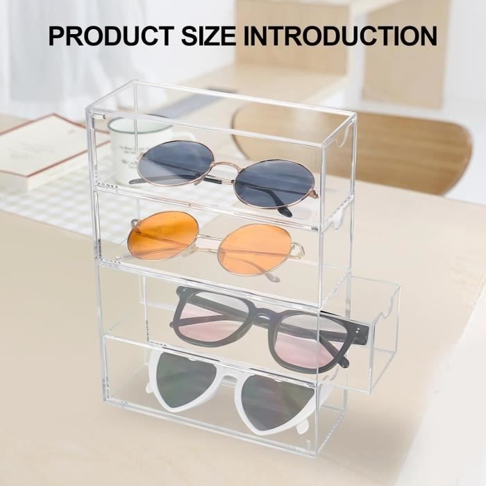 Support De Lunettes Boîte À Bijoux Présentoir De Lunettes Porte ...