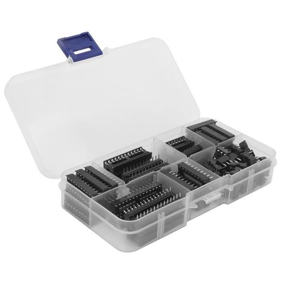 Prise IC - EJ.LIFE - Kit d'assortiment 66 pièces - Compatible 2.54mm - Résistant à l'eau - Neuf ...