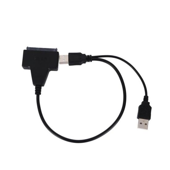 1 PC Câble adaptateur USB 3.0 vers SATA III Disque dur externe 22 ...