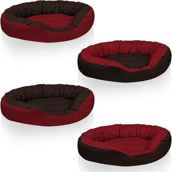 ® Sunny 4En1, Rouge-Brun, Xl 85X70 Cm,Panier Corbeille, Coussin De ...