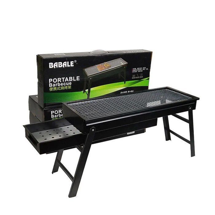 Grand Barbecue Portable Pliable,Brûleur à Charbon pour Camping en Plein ...