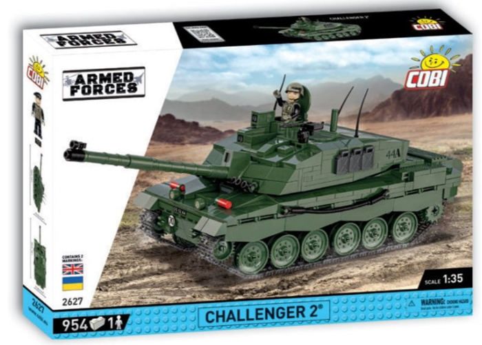 Maquette - COBI - Challenger 2 - Vert - 550 pièces - À monter soi-même ...