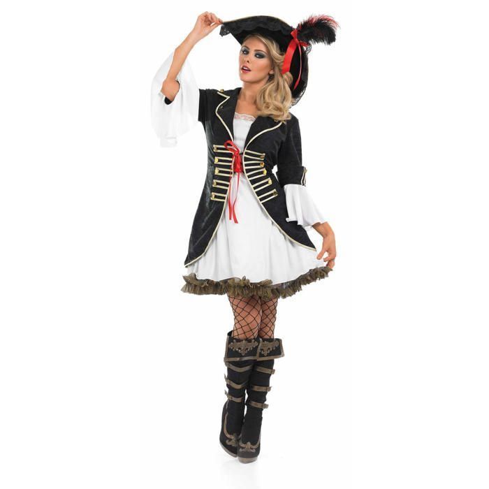 Fun Shack Costume Pirate Femme, Déguisement Adulte Halloween, Tenue ...