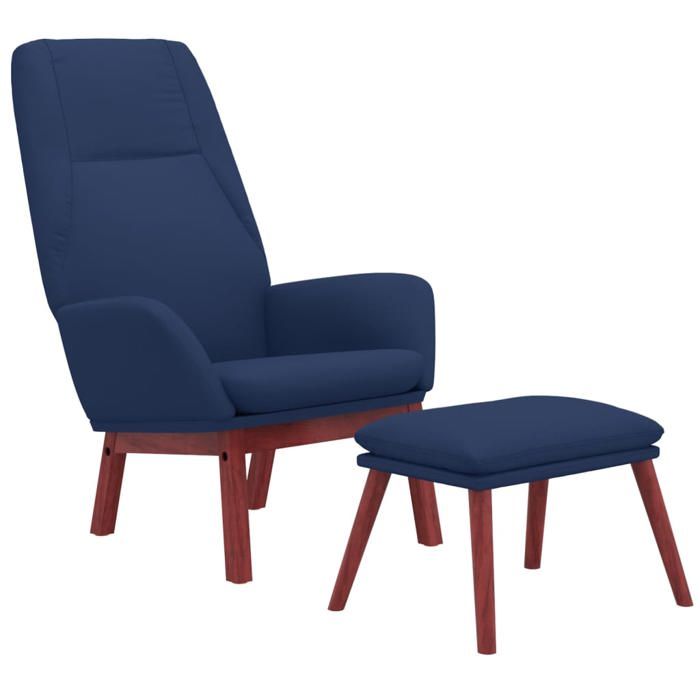 Fauteuil de relaxation-Chaise Salon - Assise confort - avec repose-pied ...