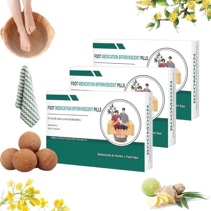 Foot Medication Effervescent Pills, Foot Bath Herbal Body Foot Soak ...