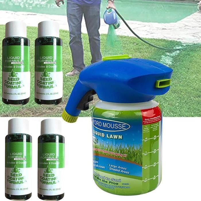 Hydro Mousse Pulvérisateur de Semences, Pulvérisateur Gazon Semer ...