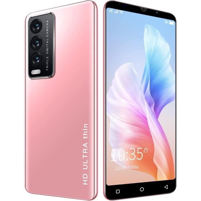 LngLst Telephone Androide Bon Marche, Smartphone de 5,0 Pouces a Double ...