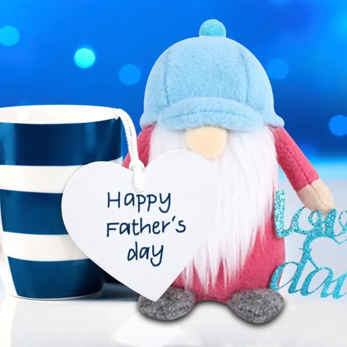 Fête des Pères Gnome Poupée Nain Peluche Poupée Décorations Cadeaux De ...