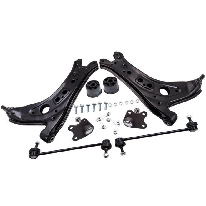 Bras de Suspension pour Seat-Skoda-VW FOX 6Q0407183 Triangles Ensemble ...