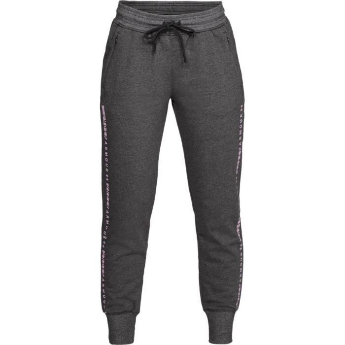 Pantalon de survêtement femme Under Armour MICROTHREAD FLEECE - Gris ...