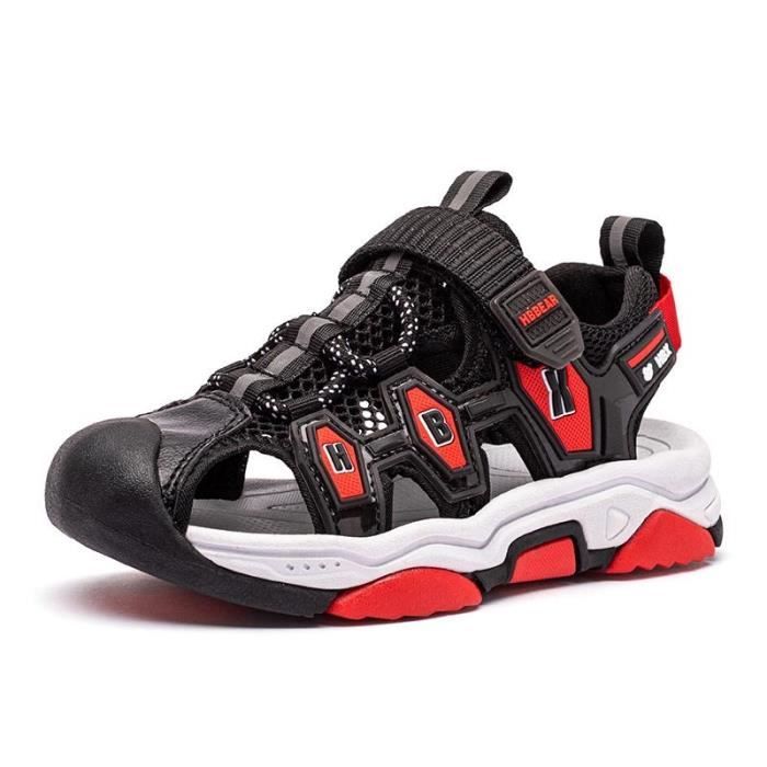 Sandales Enfant Garçon Fille Sport Extérieur Sandales Plates de Plage ...