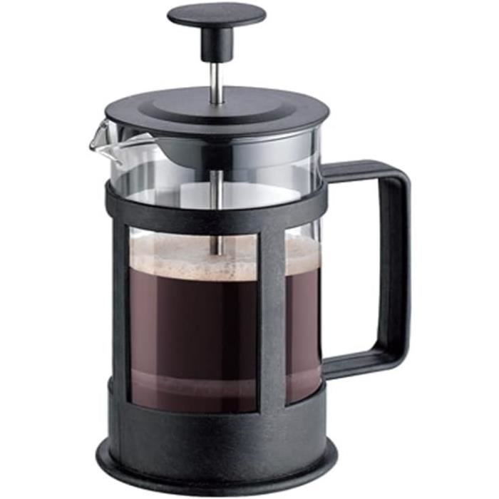 Machine À Café Café Français Press Tea Machine À Thé 12Oz Épaissi Noir ...