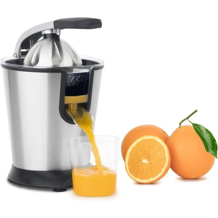Presse Agrumes Electrique levier professionnel Inox AGR80 Sans BPA, Jus ...