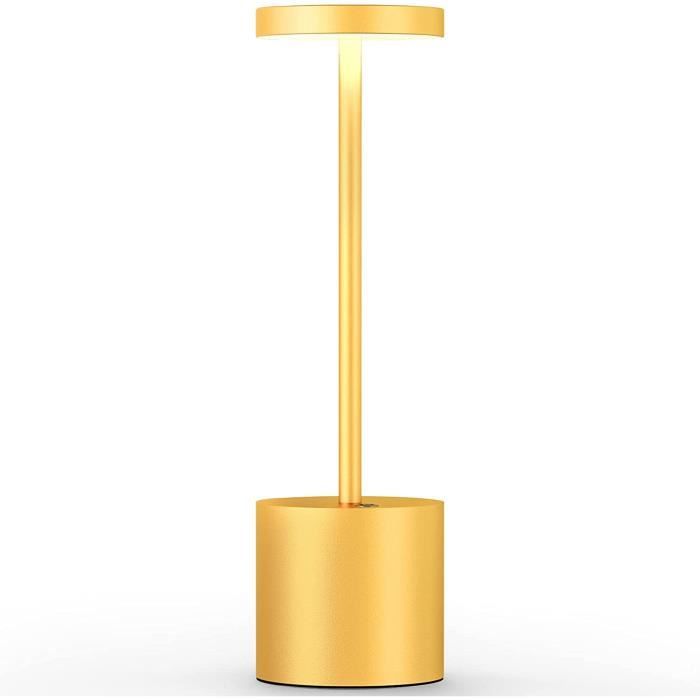 Lampe de table LED sans fil, à intensité variable, batterie ...