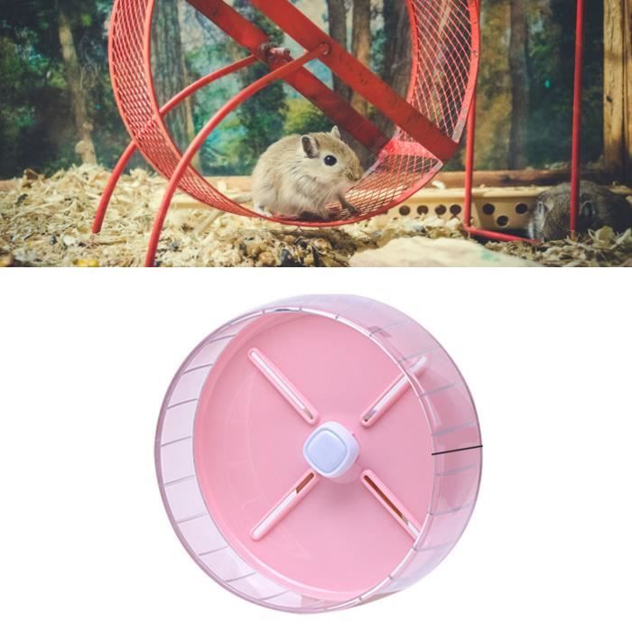 Roue d'exercice - VGEBY - Hamster - Silencieuse - Antidérapante - 26x5 ...