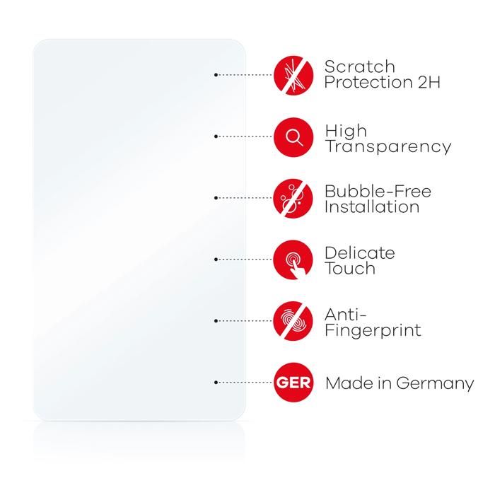 Upscreen Protection d’écran pour Siemens EQ.6 plus s700 Film Protecteur ...