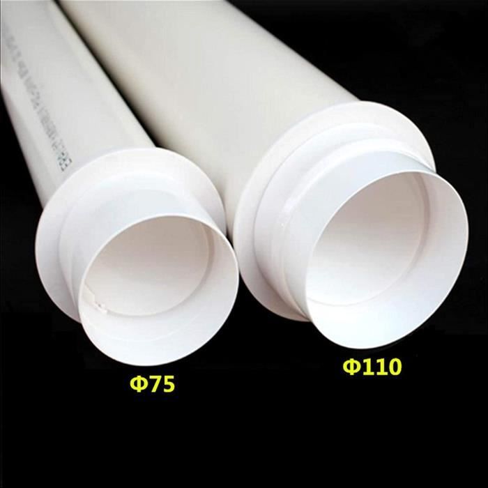 ZHaonan-Grille d'aération, 80-200mm PVC Tube Rond Projet Blocker ...