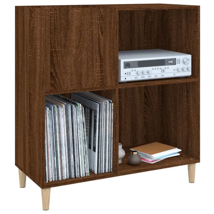 VidaXL Armoire à Disques, Armoire Latérale avec Rangement, Meuble pour ...