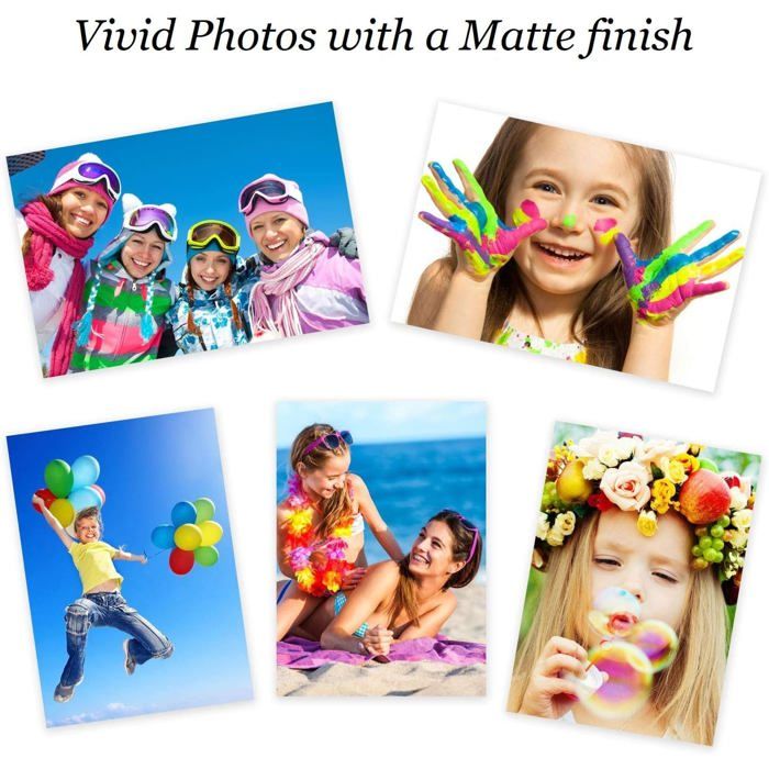 Papier photo mat double face - PAPECO - A4 - 230 g/m² - 100 feuilles ...