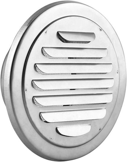 Grille de Ventilation Robuste et d'extraction Ronde réglable pour buse ...