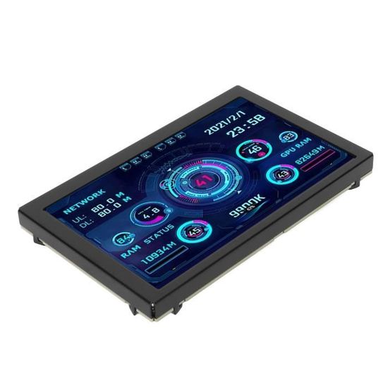 MOO Mini Écran Usb Ips Mini Écran Ips Usb 5 Pouces, Moniteur De Données ...