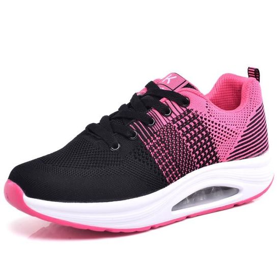 Basket Femme Chaussures Sport Feminine Respirante Chaussure Baskets ...