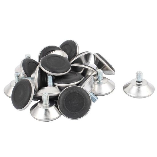 20 pcs vis réglable sur Mobilier Type Pieds nivellement meubles 8 x 15 ...