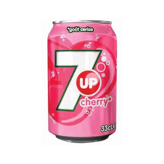 7up Cherry 33cl (lot de 3 packs de 24 soit 72 canettes) - Cdiscount Au ...