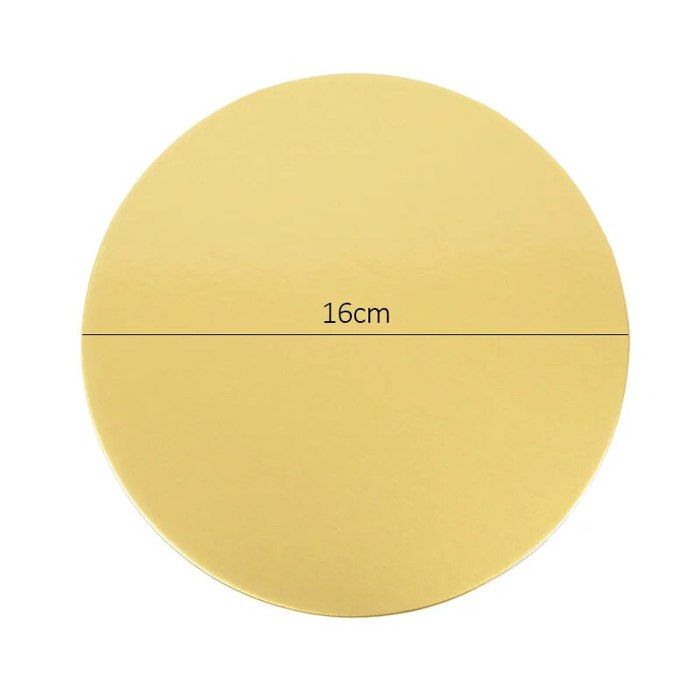 Plateau à gâteaux rond or argent 10/16/22/26cm,cercle de Base en carton ...