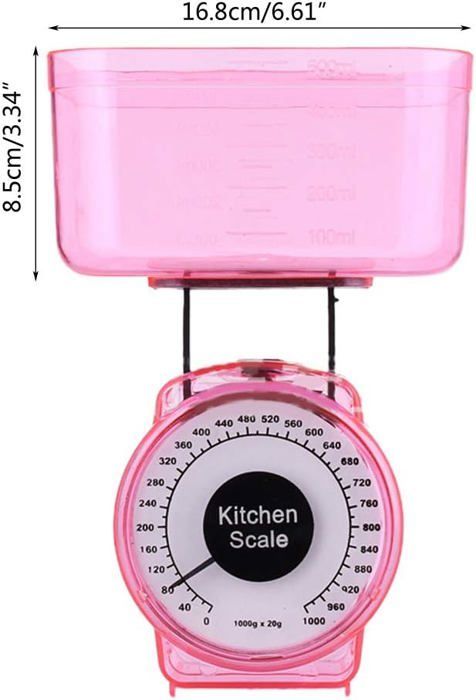 Mini balance de cuisine en plastique - Balance mécanique de haute ...