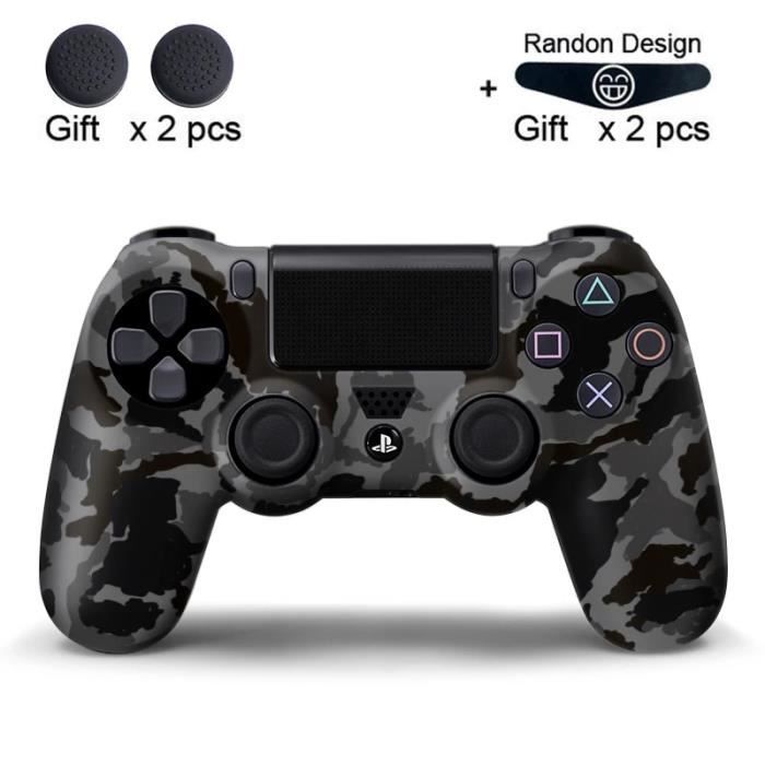Coque en silicone souple pour manette PS4, peau de protection ...