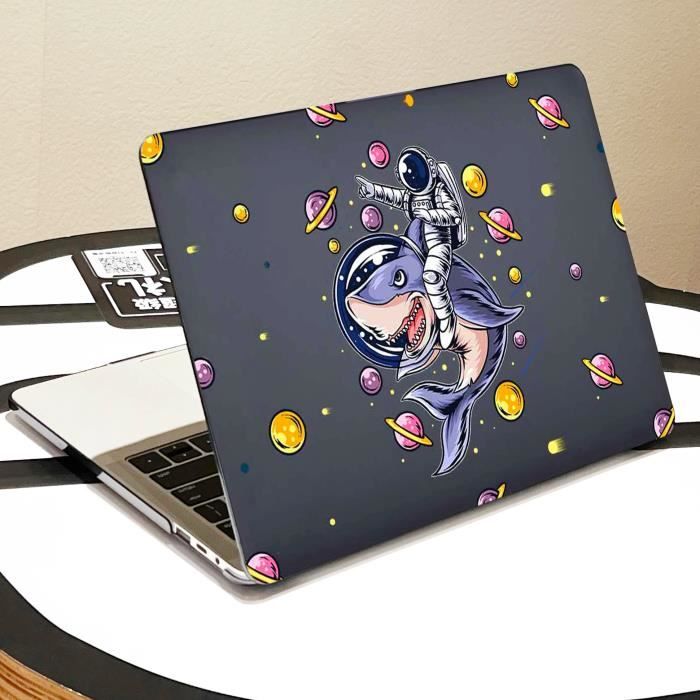 Noir DDC289 - M1 M2 Pro 16,2 pouces - Aviation Skin Laptop Case pour Macbook, Dallas Touch Bar ...